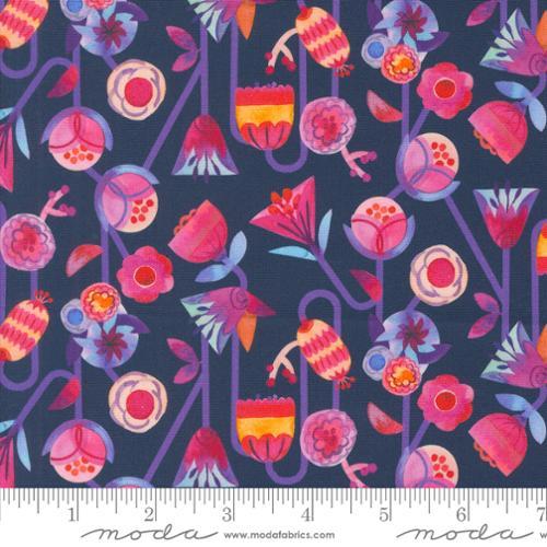 Flower Patches for Moda - Midnight Floral 521822-20